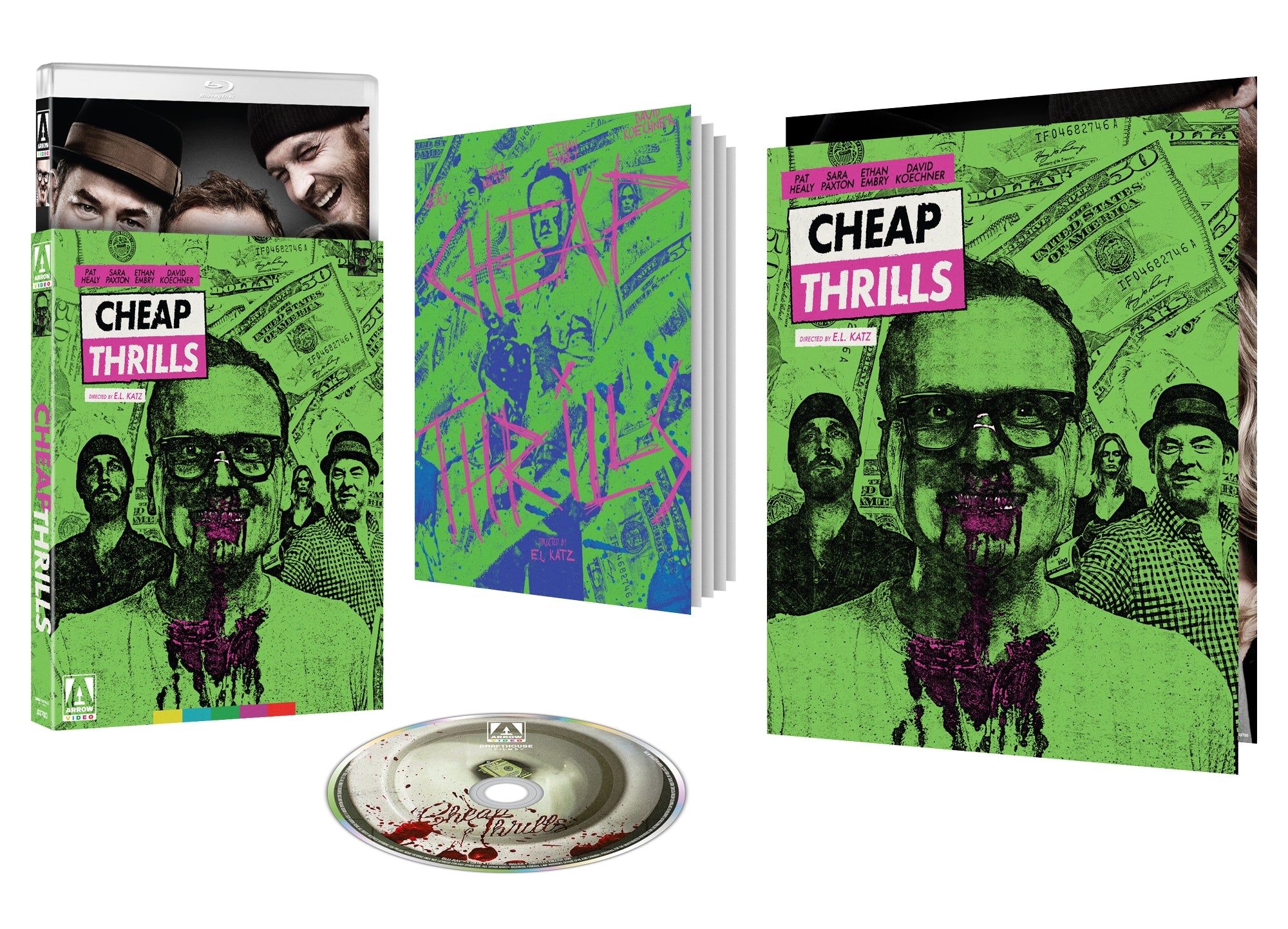 Cheap Thrills Blu-ray Limited Edition with Slipcover (Arrow Video U.S ...