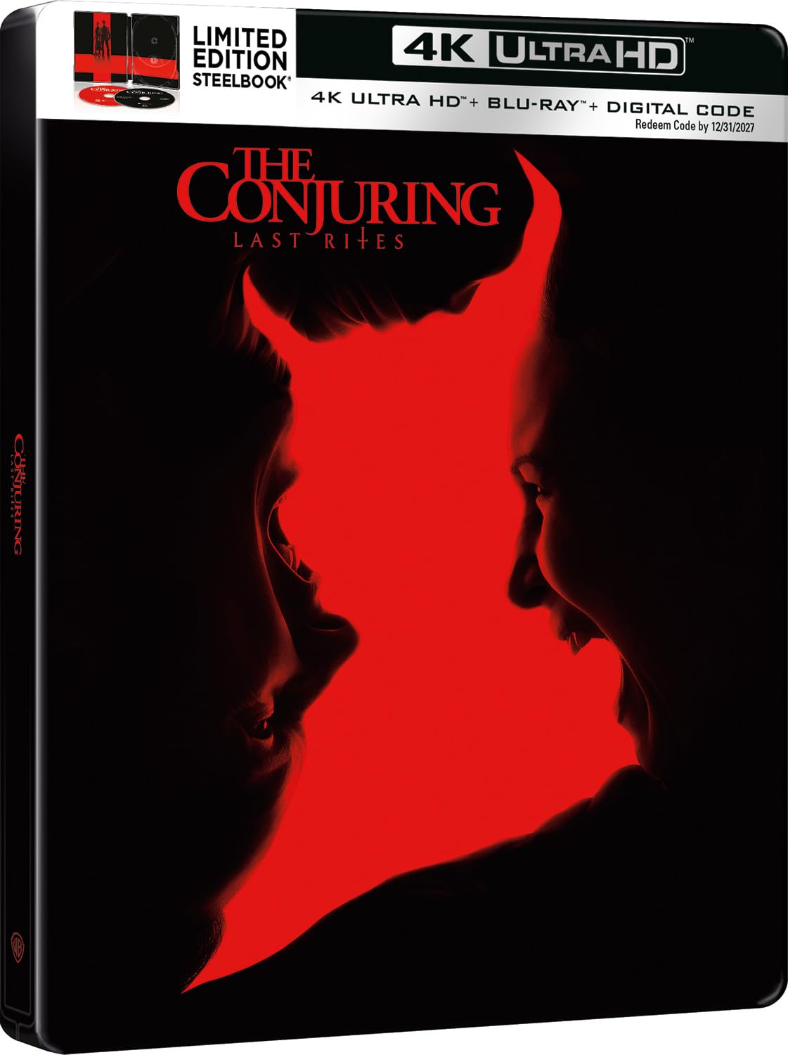The Conjuring: Last Rites 4K UHD + Blu-ray SteelBook (Warner Bros. U.S ...