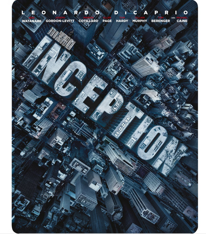 Inception 4K UHD SteelBook (Warner Bros/Region Free) – The Atomic Movie ...