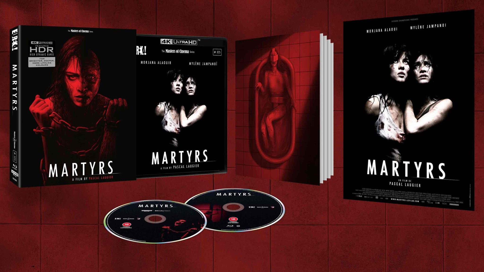 Martyrs 4K UHD + Blu-ray Limited Edition Hardbound Set + Booklet (Eure ...